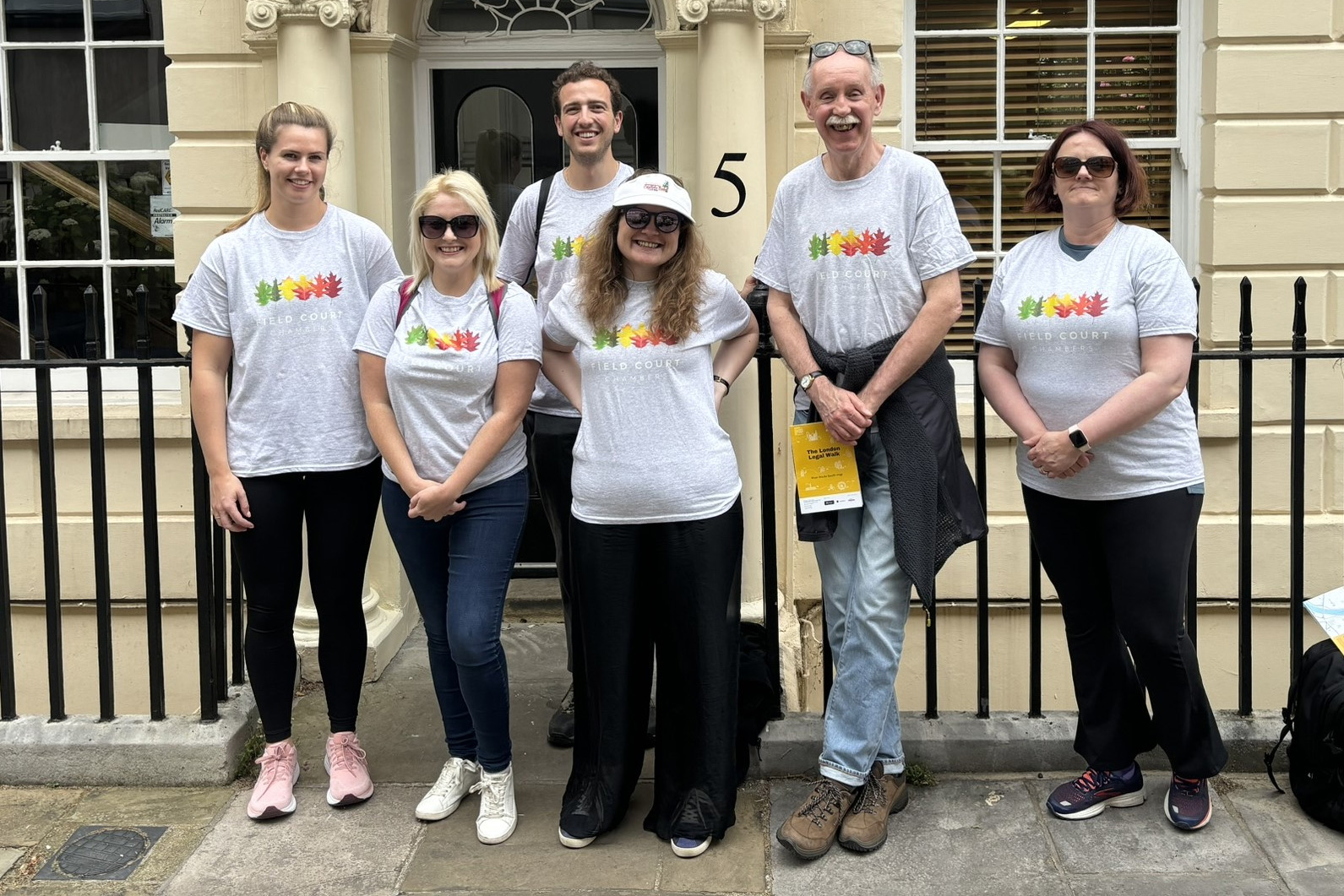 Completing the 20th anniversary London Legal Walk 2024 | Field Court ...